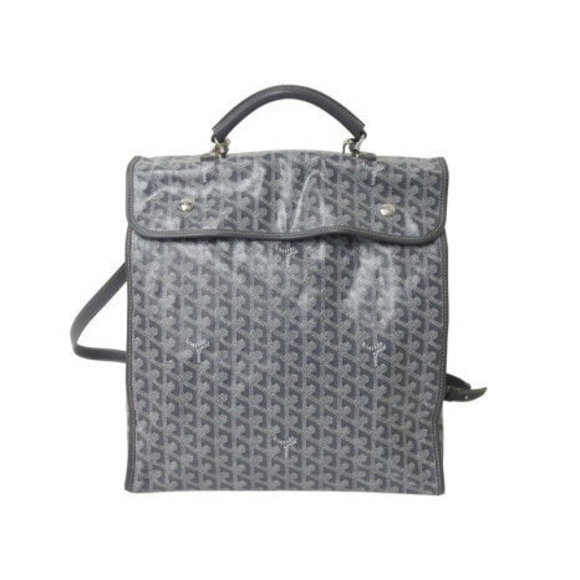 Goyard | Bags | Goyard Saint Leger Backpack Gray Leather | Poshmark
